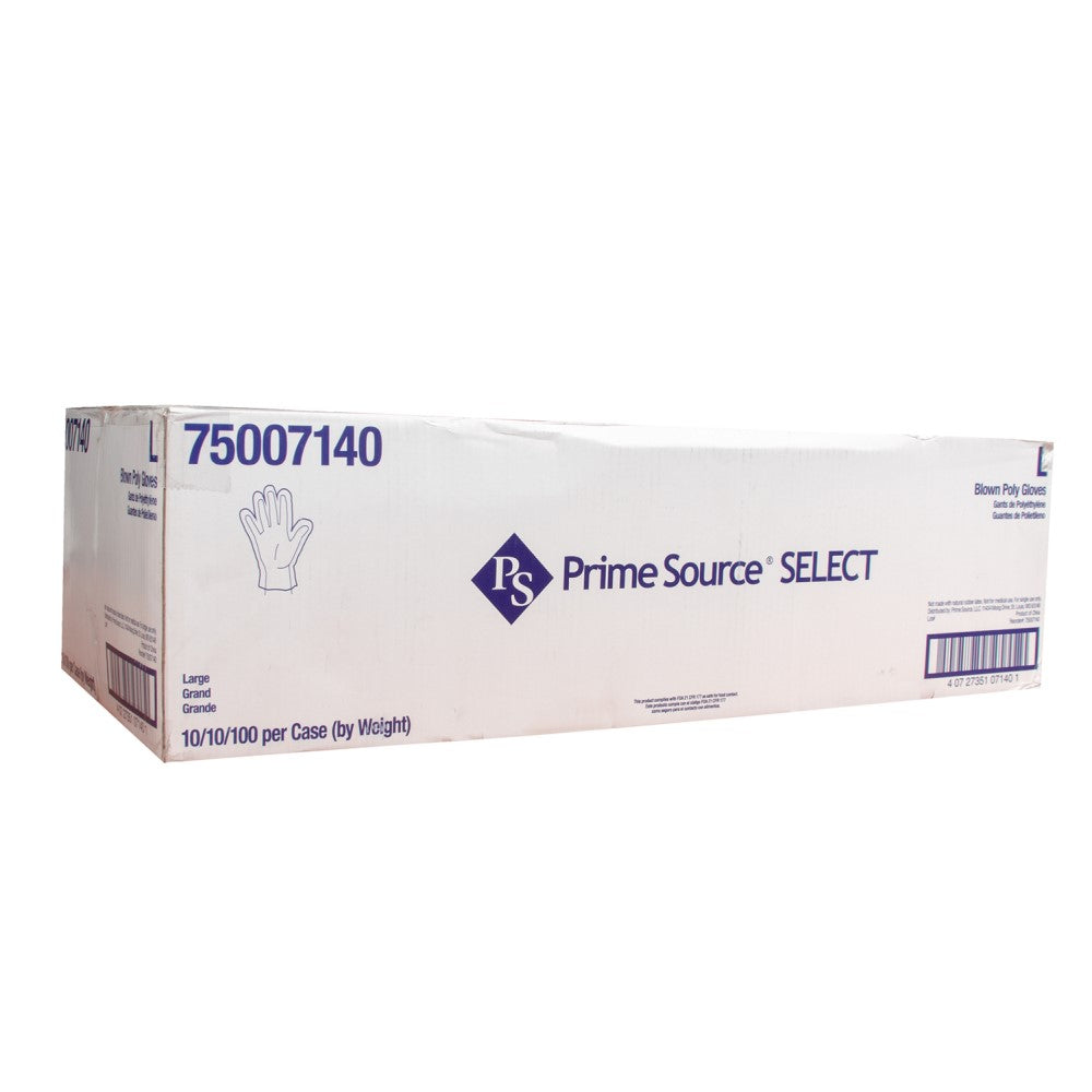 Prime Source® Select Glove Clear Blown Poly, Large – Klear Right Essentials